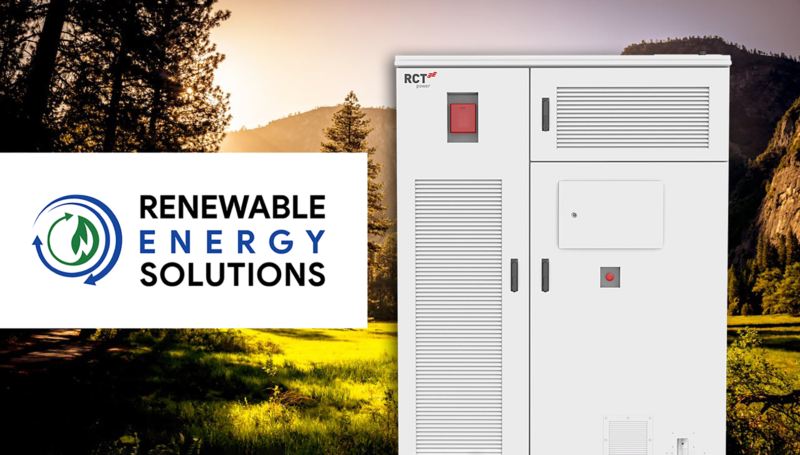 RENEWABLE ENERGY SOLUTIONS AND RCT POWER USA PARTNERSHIP - RCT-POWER US